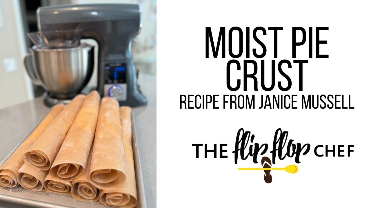 How to make Moist Pie Crust - Bulk Recipe - YouTube