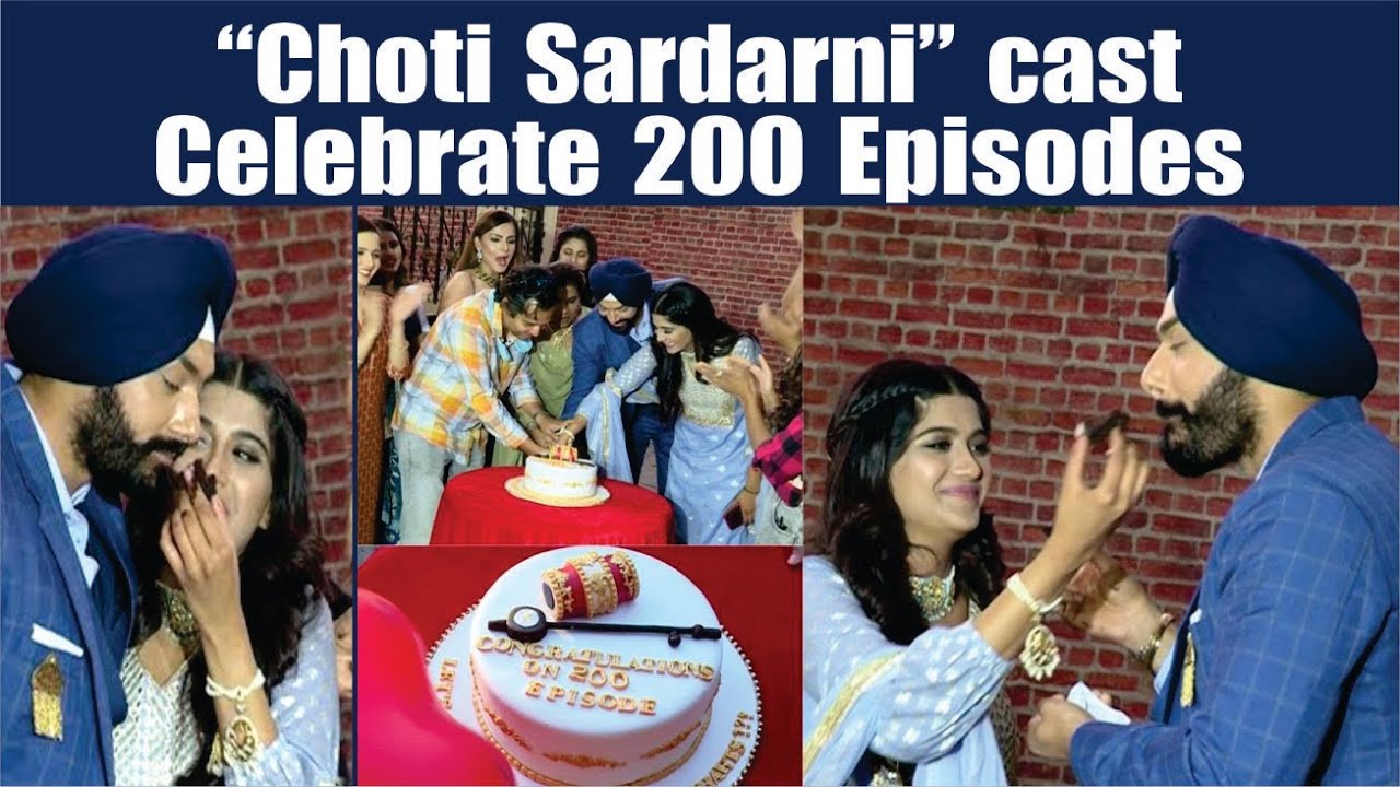 Choti Sardarni Serial | Choti Sarrdaarni Cake Cutting Celebration After ...