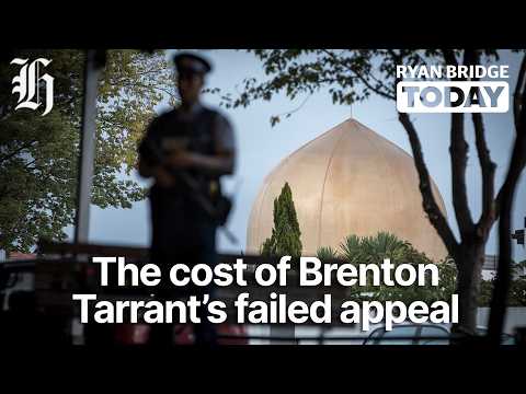 Cost of Christchurch mosque gunman Brenton Tarrant’s failed appeal | Ryan Bridge TODAY