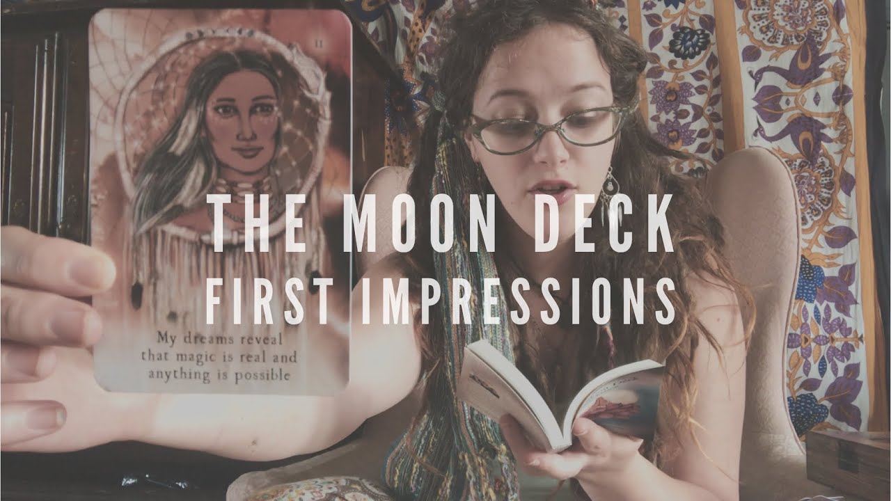 The Moon Deck Unboxing & First Impressions 🌕 Mantra Affirmation Oracle ...