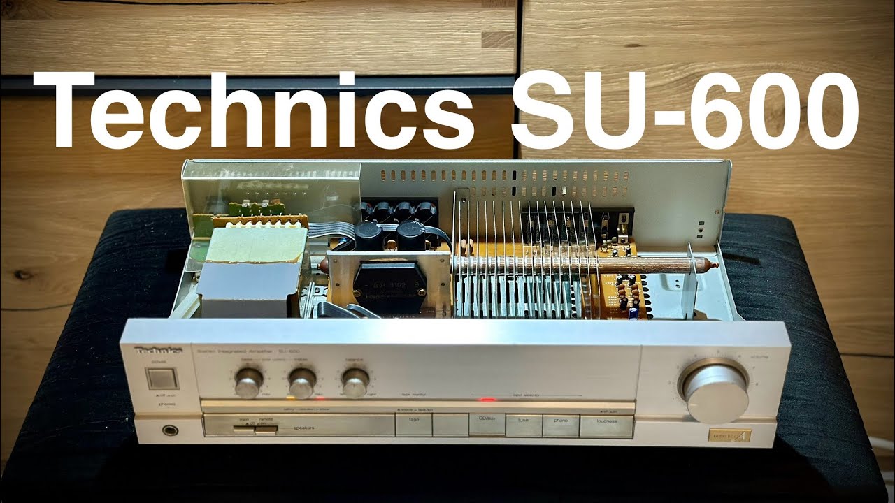 Technics SU-600 Amplifier Demo - YouTube