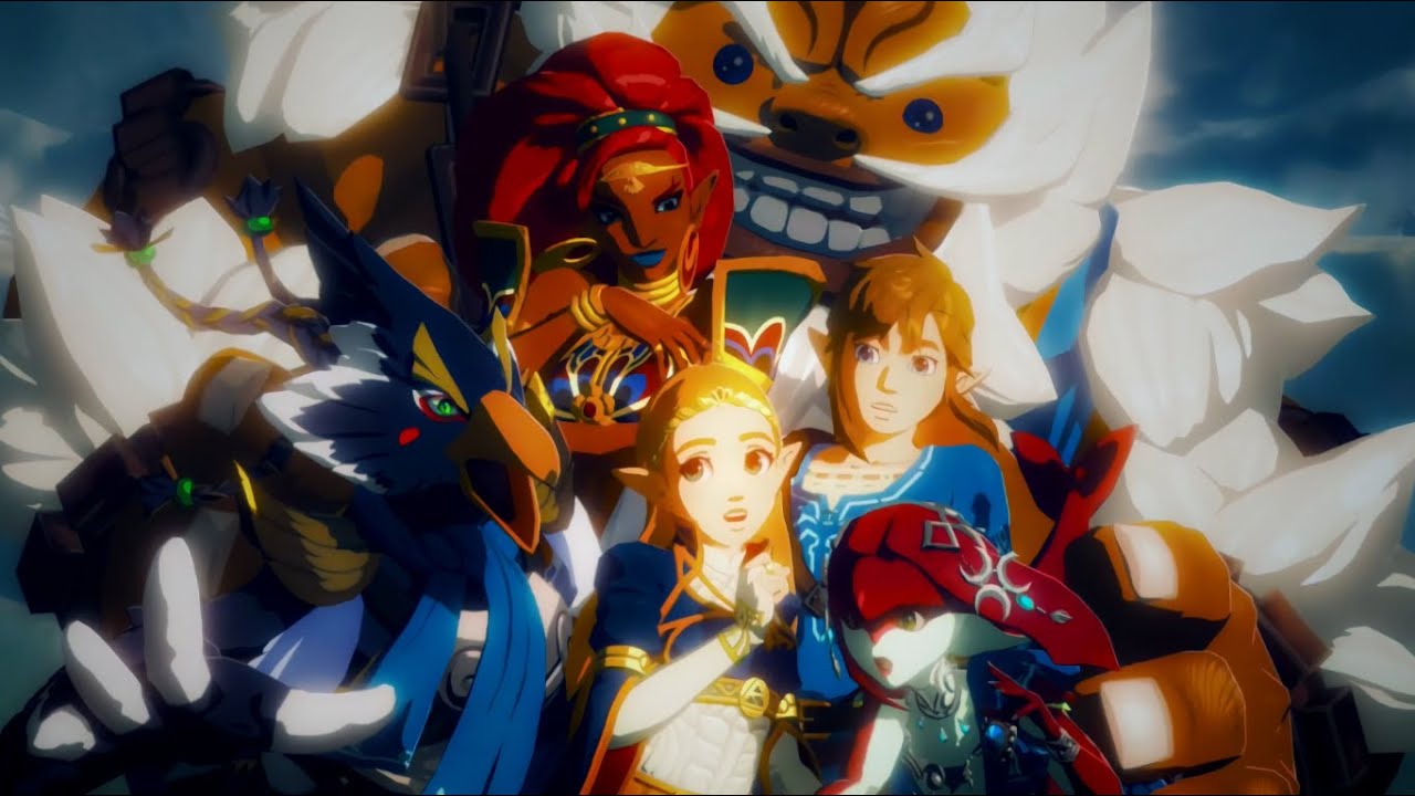 The Divine Princess and the Five Champions TLoZ BOTW (DLC) (2nd Part ...