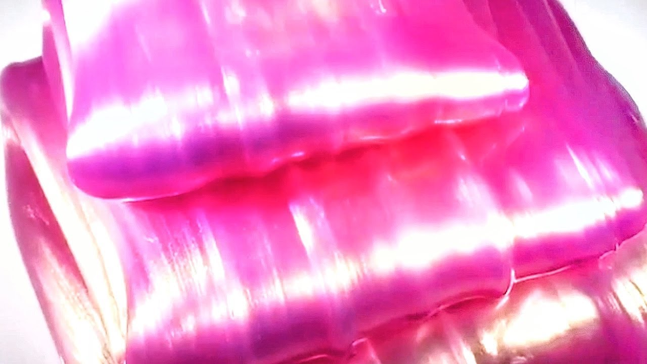 SHINY PINK SLIME - ODDLY SATISFYING ASMR - Daily Satisfying #16 - YouTube