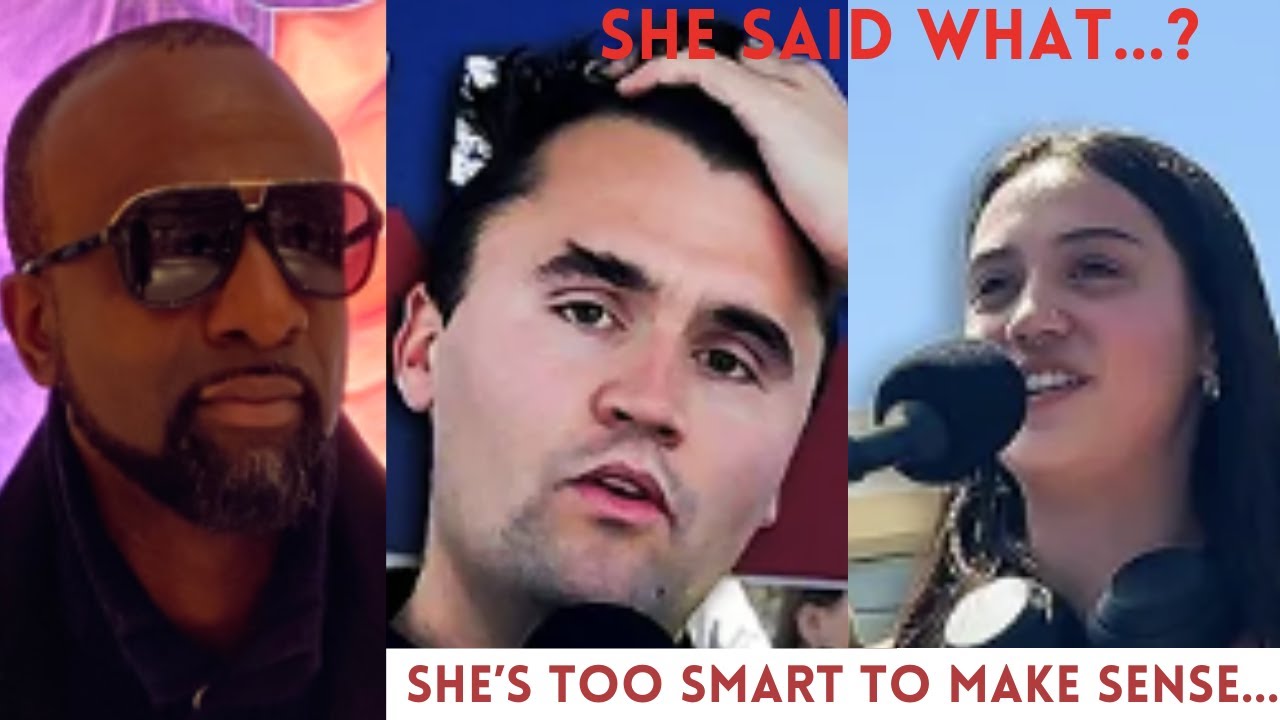 College student too smart to "make sense..." | Debates Charlie Kirk ...