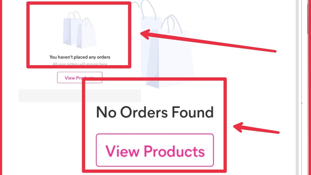 Meesho Fix You haven't placed any orders || No orders Found Problem ...