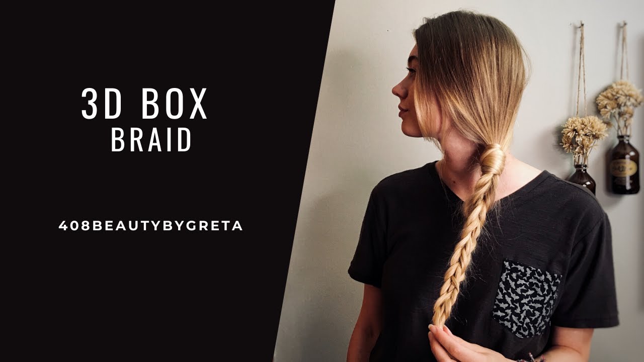 How To Do a 3D Box Braid - Easy step by Step Braiding tutorial ...