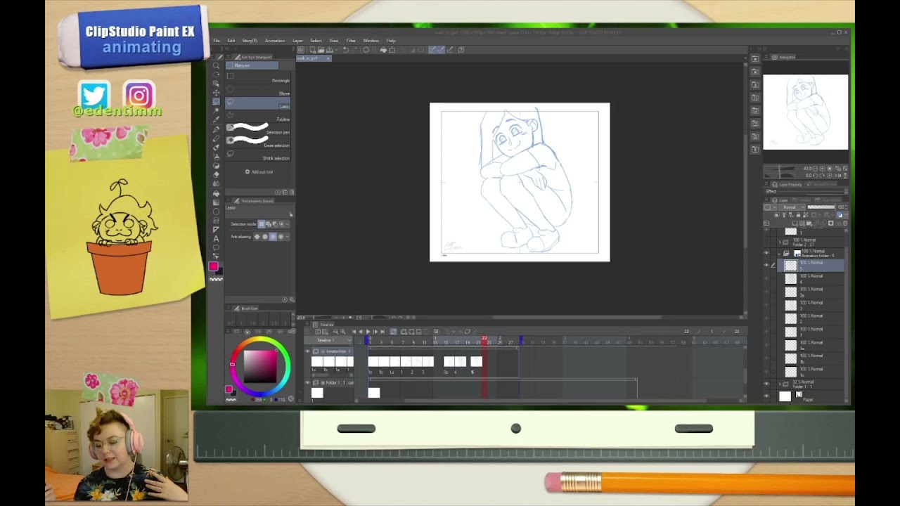 Copy and reuse animation frames in CSP - YouTube
