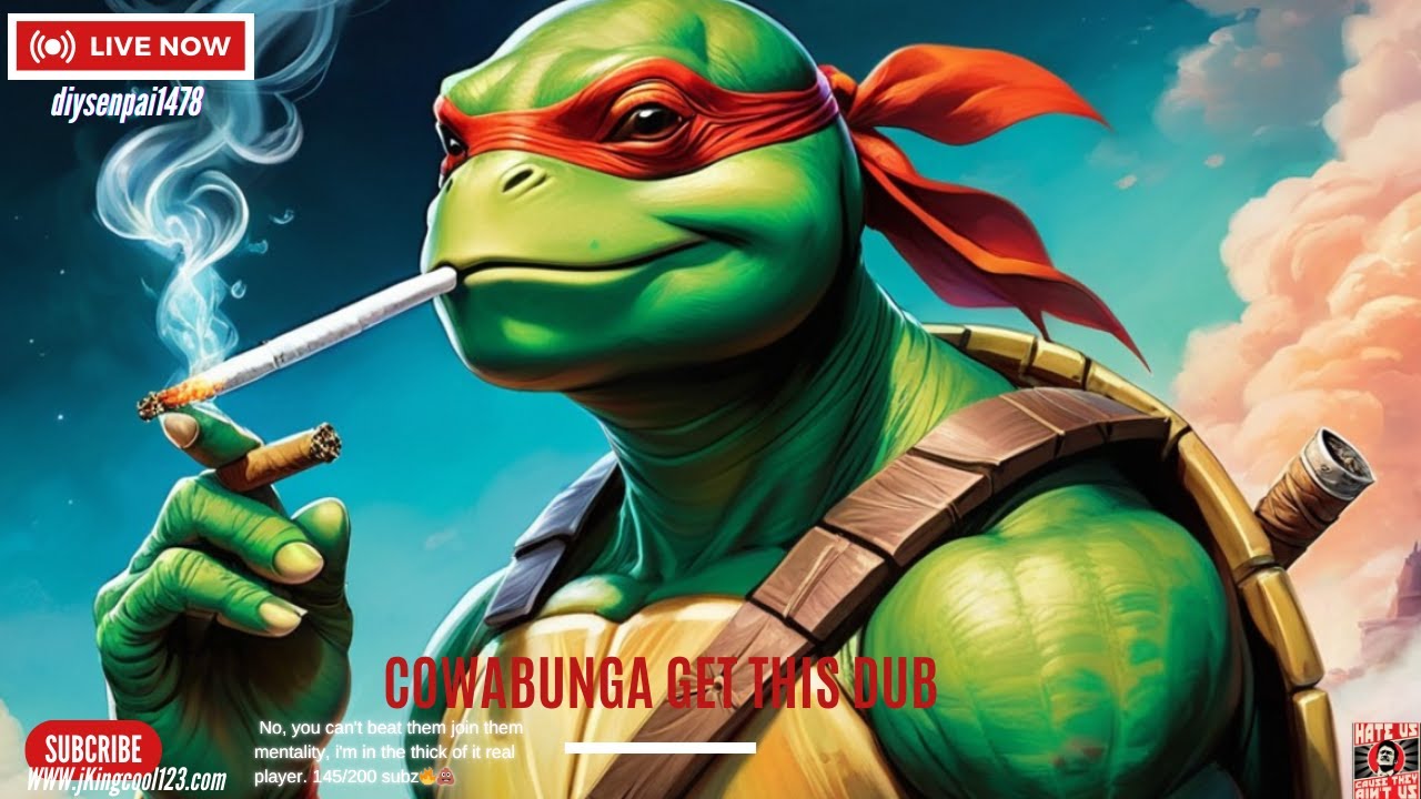 🔴LIVE Cowabunga man💨 T2🔥🤖💩 - YouTube