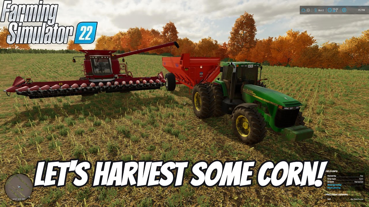FALL WRAP UP PART 1:CORN HARVEST - YouTube