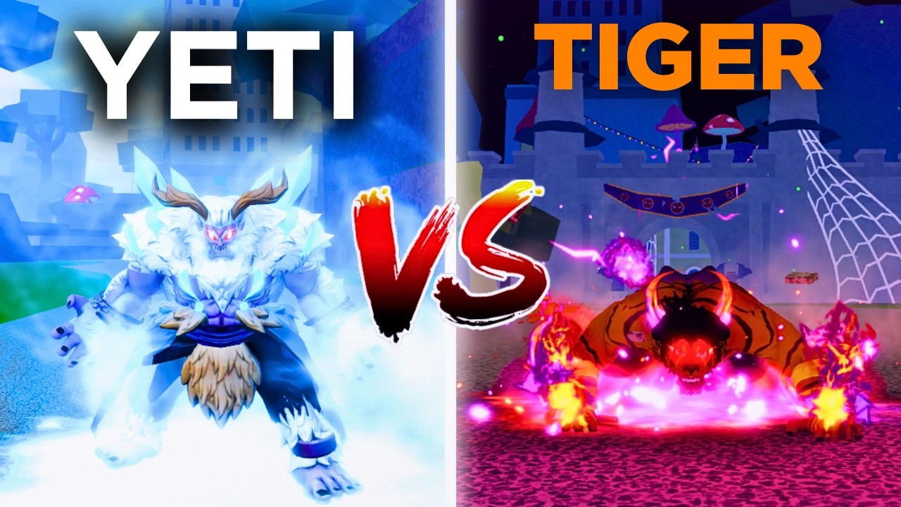(INSANE DAMAGE) Yeti VS Tiger Rework Damage Comparison!! - YouTube