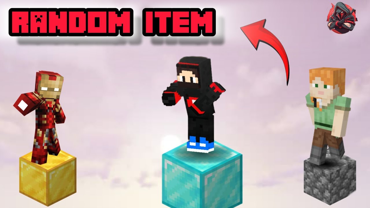 Minecraft random item challenge with my friends || subscribe #trending ...