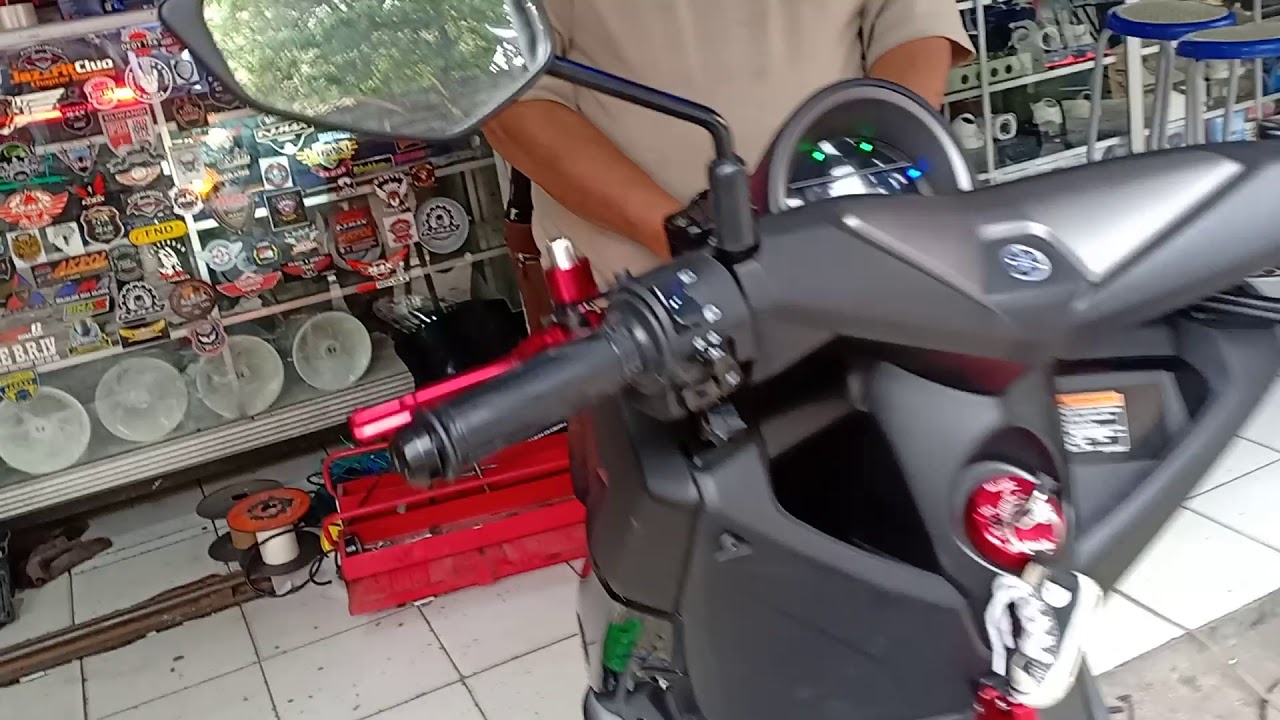 Variasi motor Nmax Hitam dof - YouTube