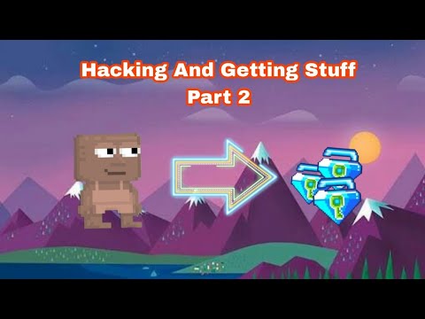Hacking And Getting Stuff | Growtopia Part 2 - YouTube