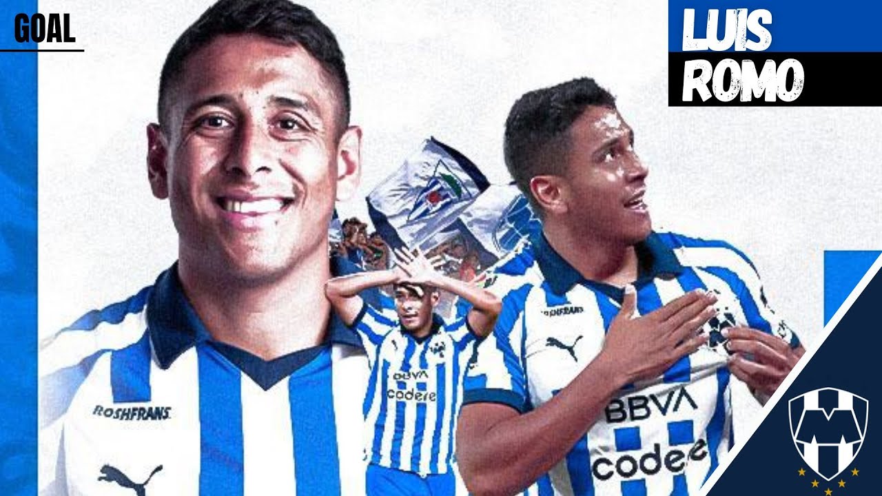 Todos los goles de Luis Romo con Monterrey- GOAL - YouTube