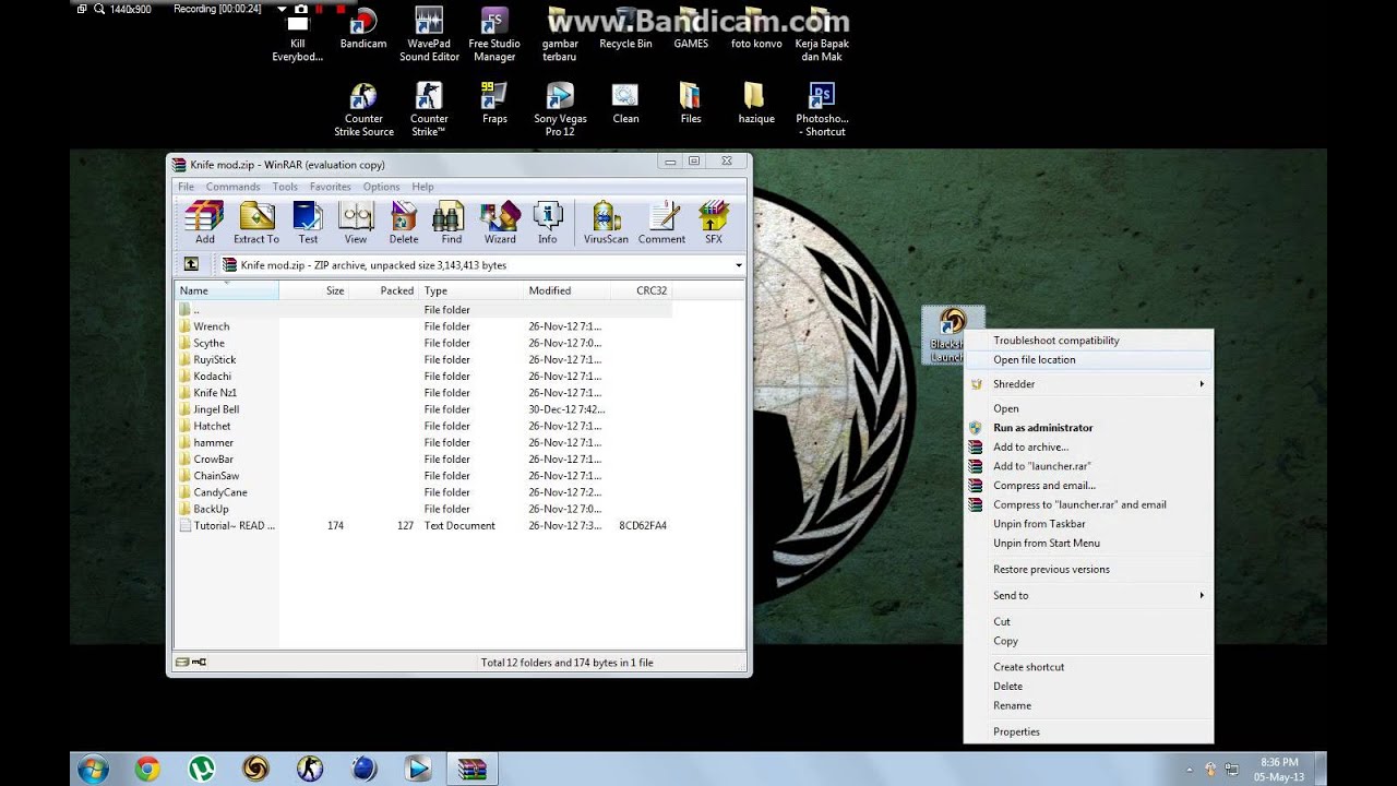 Blackshot - Hazique911 - How to mod knife [ TUTORIAL ] - YouTube