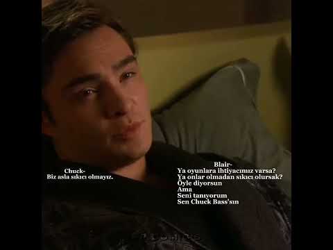 salak Chuck böyle olabilirdin hep (Blair Chuck'ın değişmesini beklemedi ama Chuck Blair den bekledi)