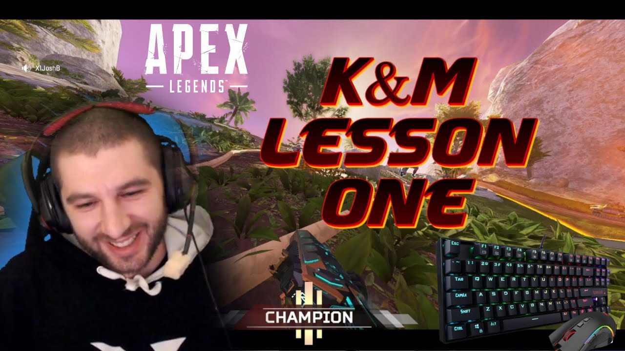 I'm Learning Keyboard and Mouse in Apex Legends! - YouTube