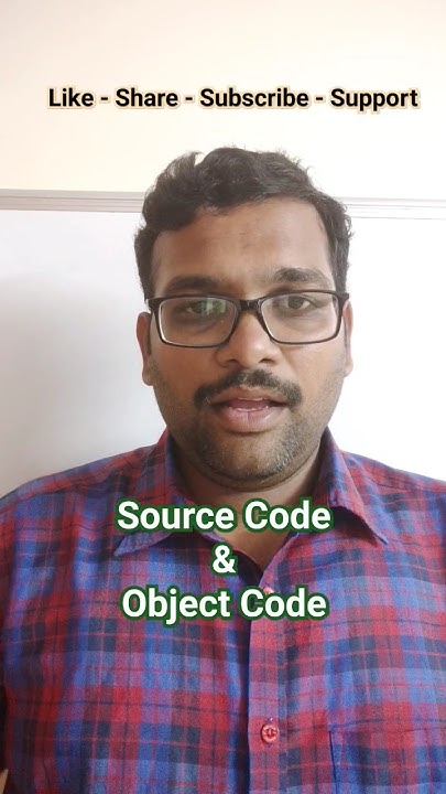 Source Code & Object Code #cprogramming #computerlanguage - YouTube