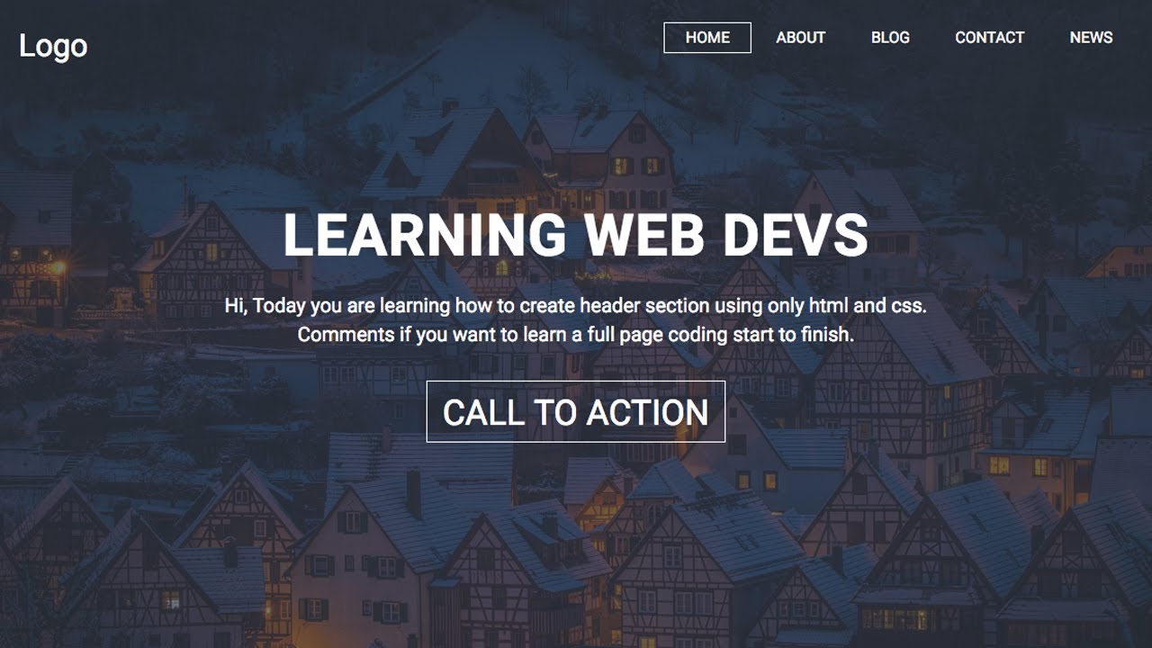 How To Code A Website Using HTML And CSS From Scratch - YouTube