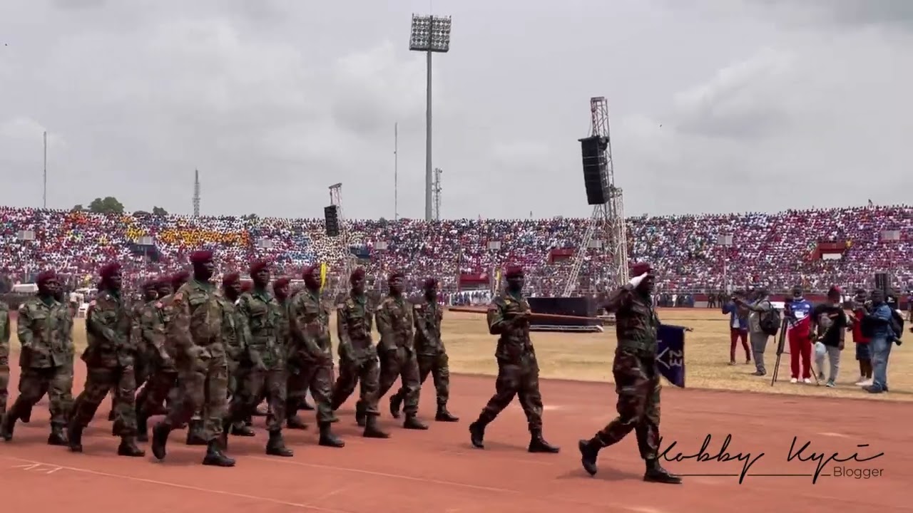 Liberia’s Bicentennial 2022! Military Parade At SKD Sports Complex ...