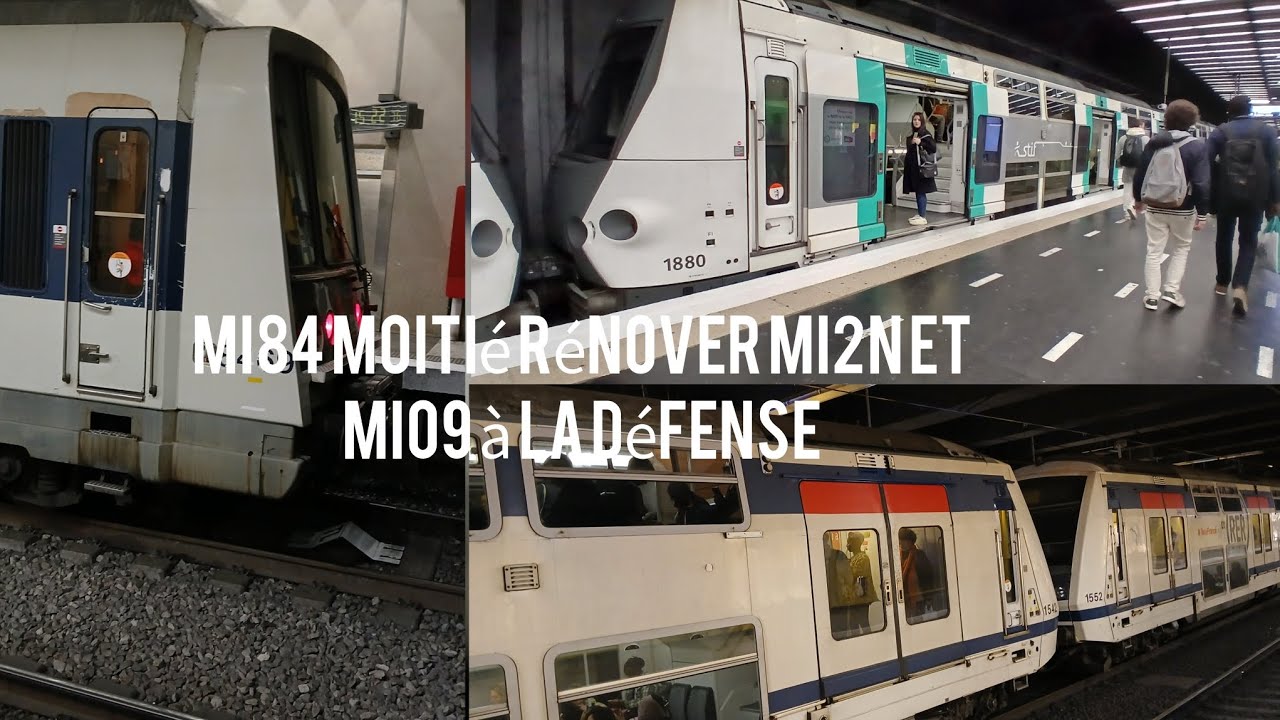 spots à la défense : mi2n . mi09 . mi79 stif . mi84 moitié rénover ...