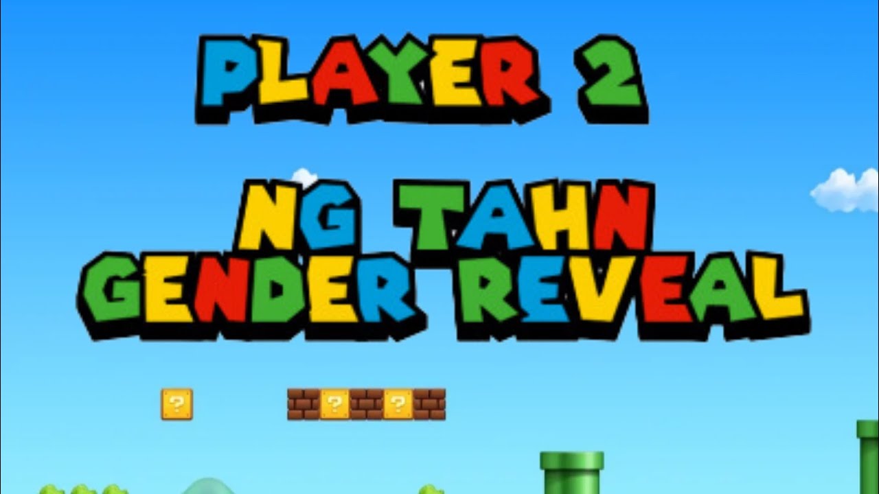 Baby #2 Gender reveal: Super Mario Theme - YouTube
