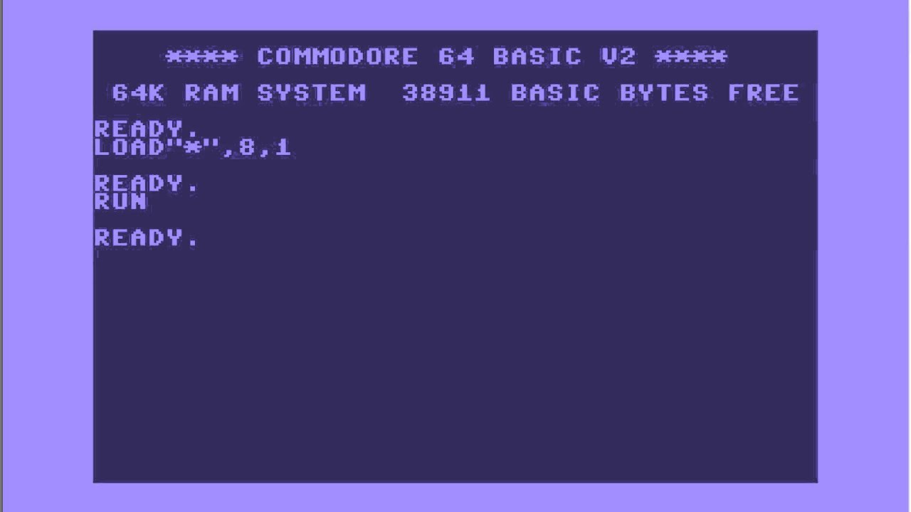 C64 Demo (1984) - Cleveland Software Society - "You might think" - YouTube