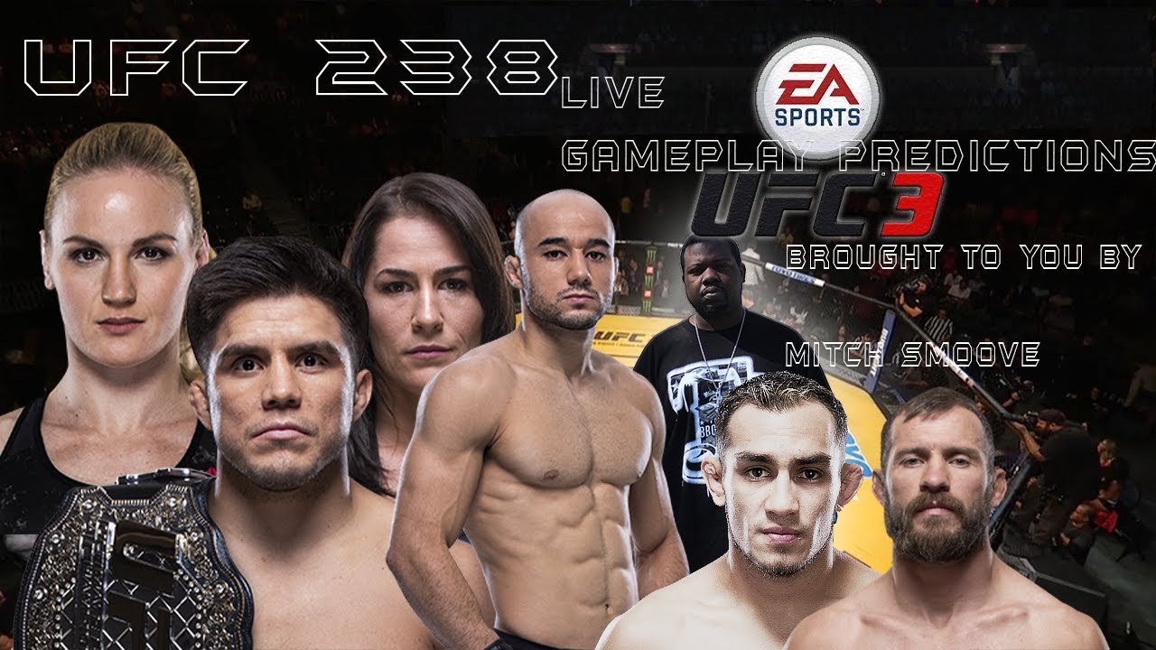 UFC 238 - LIVE GAMEPLAY PREDICTIONS - YouTube