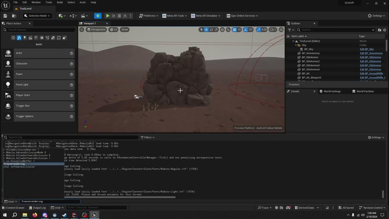 UE5 Software Occlusion (5.3.2) - YouTube