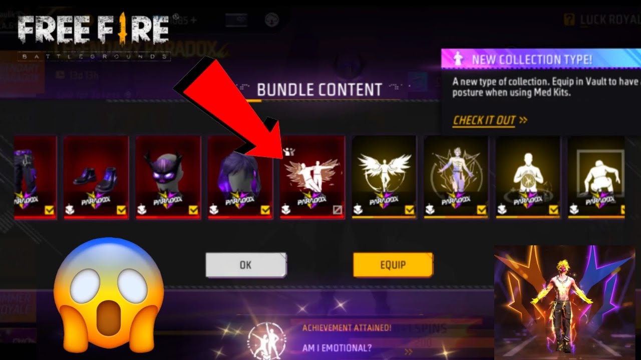 free fire | paradox | Free fire paradox event #garenafreefire - YouTube