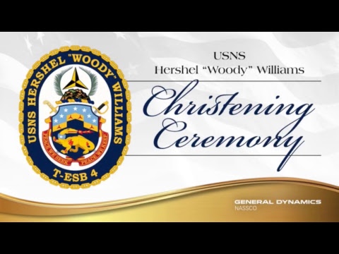 USNS Hershel “Woody” Williams (ESB 4) - LIVE - YouTube