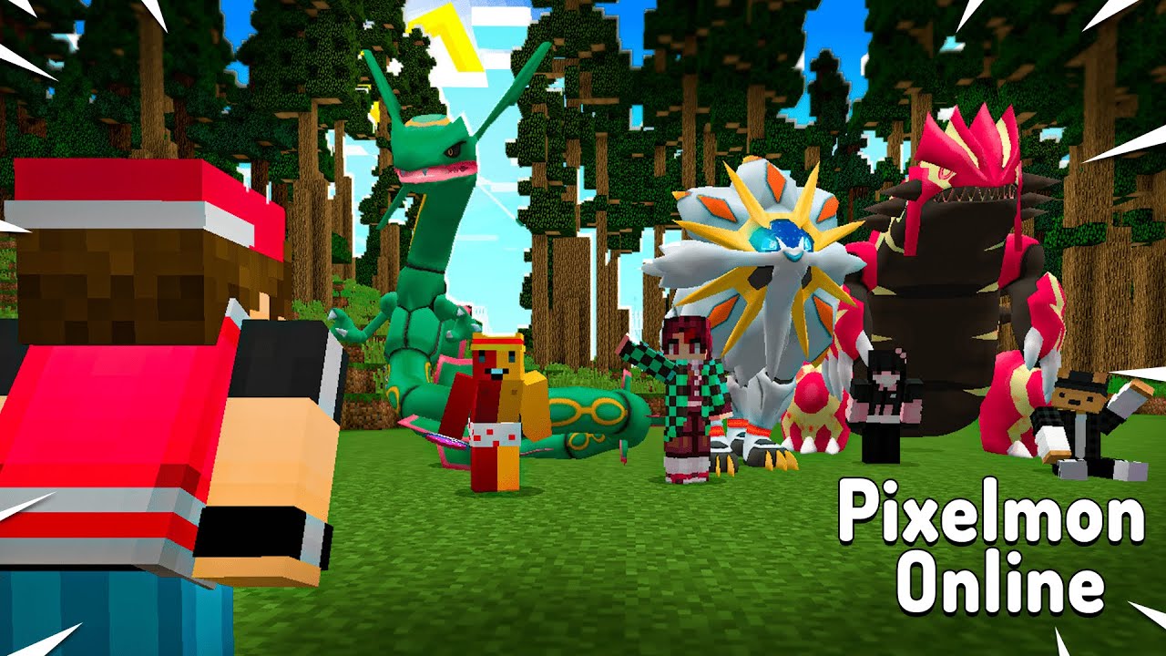 Joguei o Novo Pixelmon Online e me Surpreendi (Minecraft) - YouTube