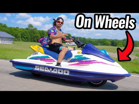 My New Jet Ski on Wheels