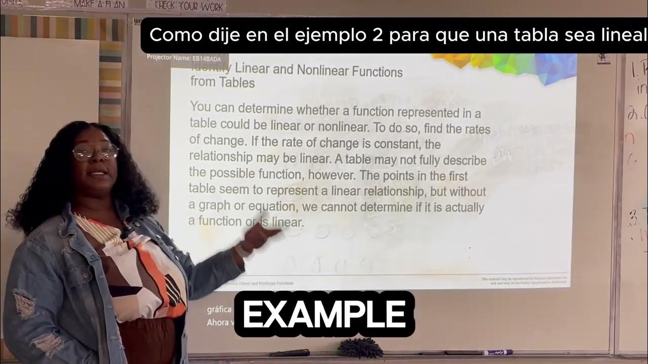 Pre Algebra: Module 5 Lesson 3: Determine Linear and Non-Linear Functions - YouTube
