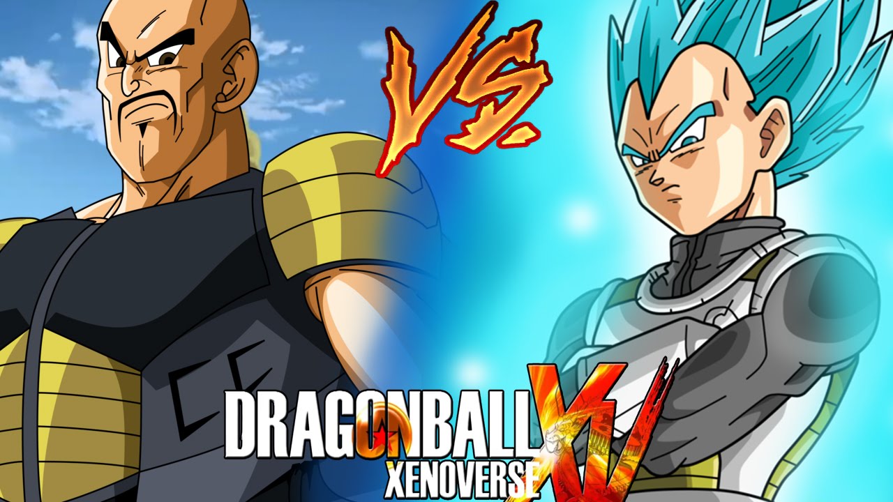 NAPPA VS VEGETA SSJ BLUE - LA VENGANZA - DRAGON BALL XENOVERSE - YouTube