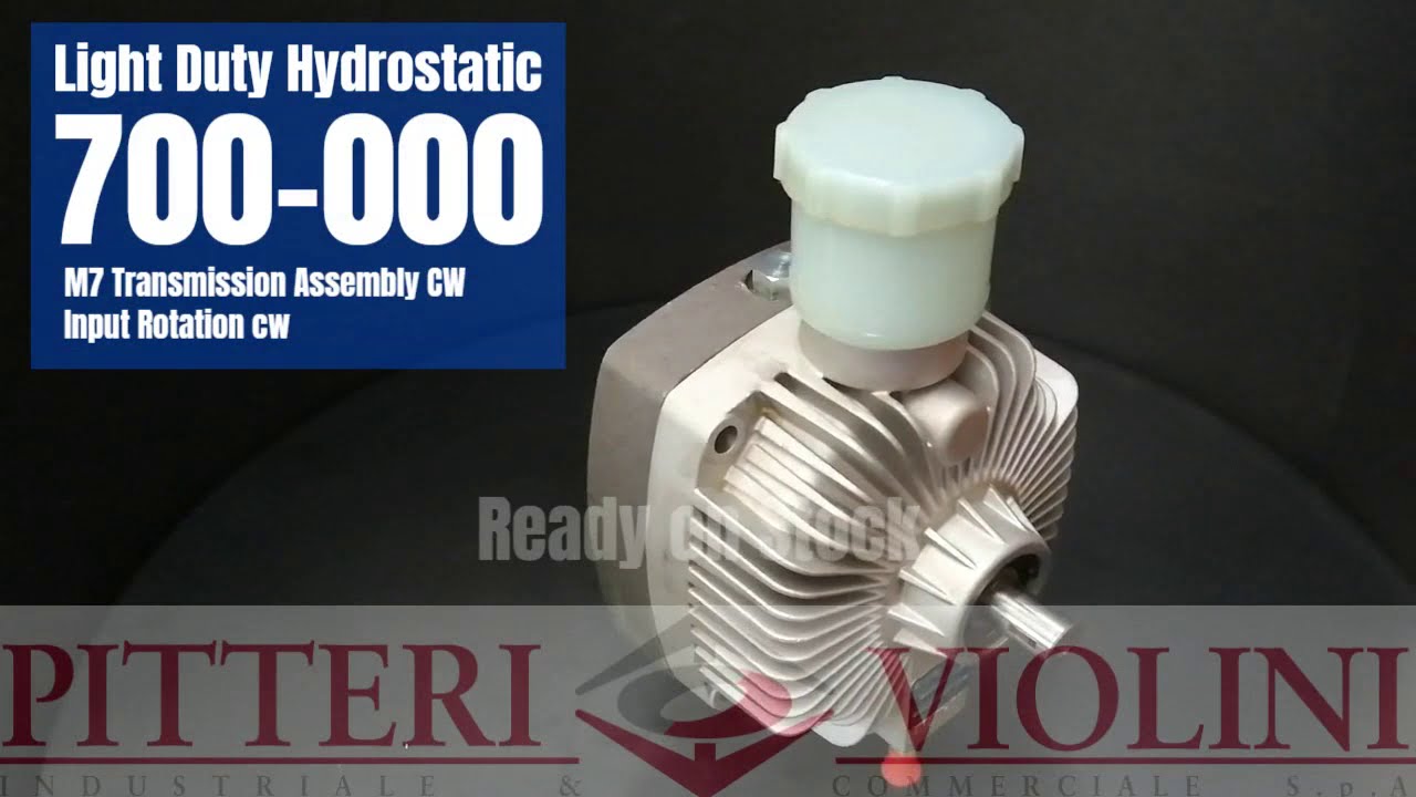 EATON Light Duty Hydrostatic 700-000 - YouTube