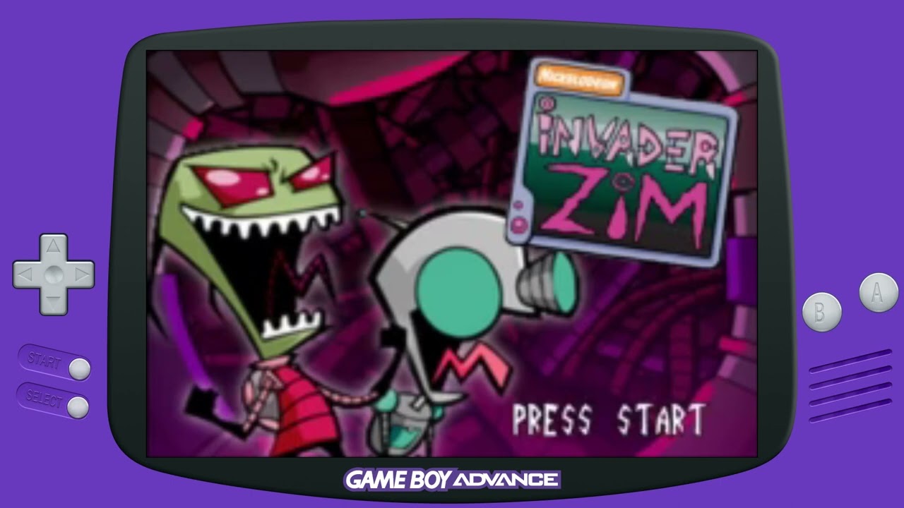 Invader Zim (GBA) - Title Screen (Music by Lolodachi) - YouTube