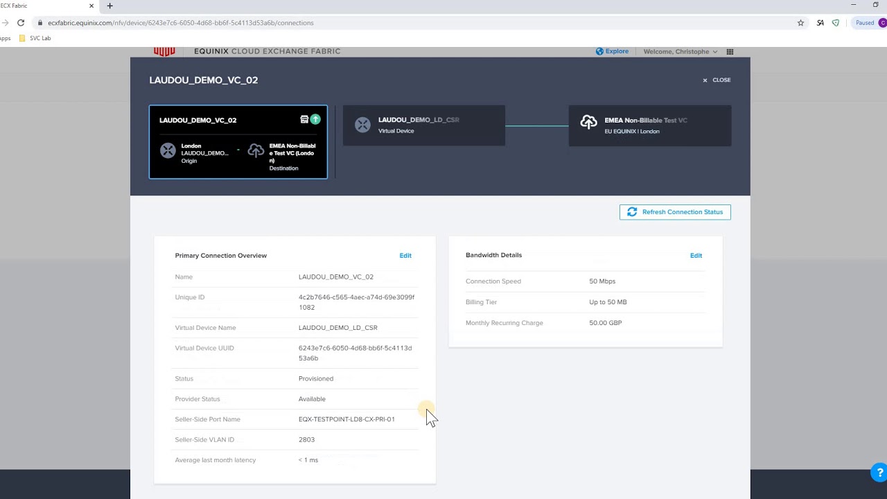 AWS Direct Connect, Equinix NFV and ECX Fabric - YouTube