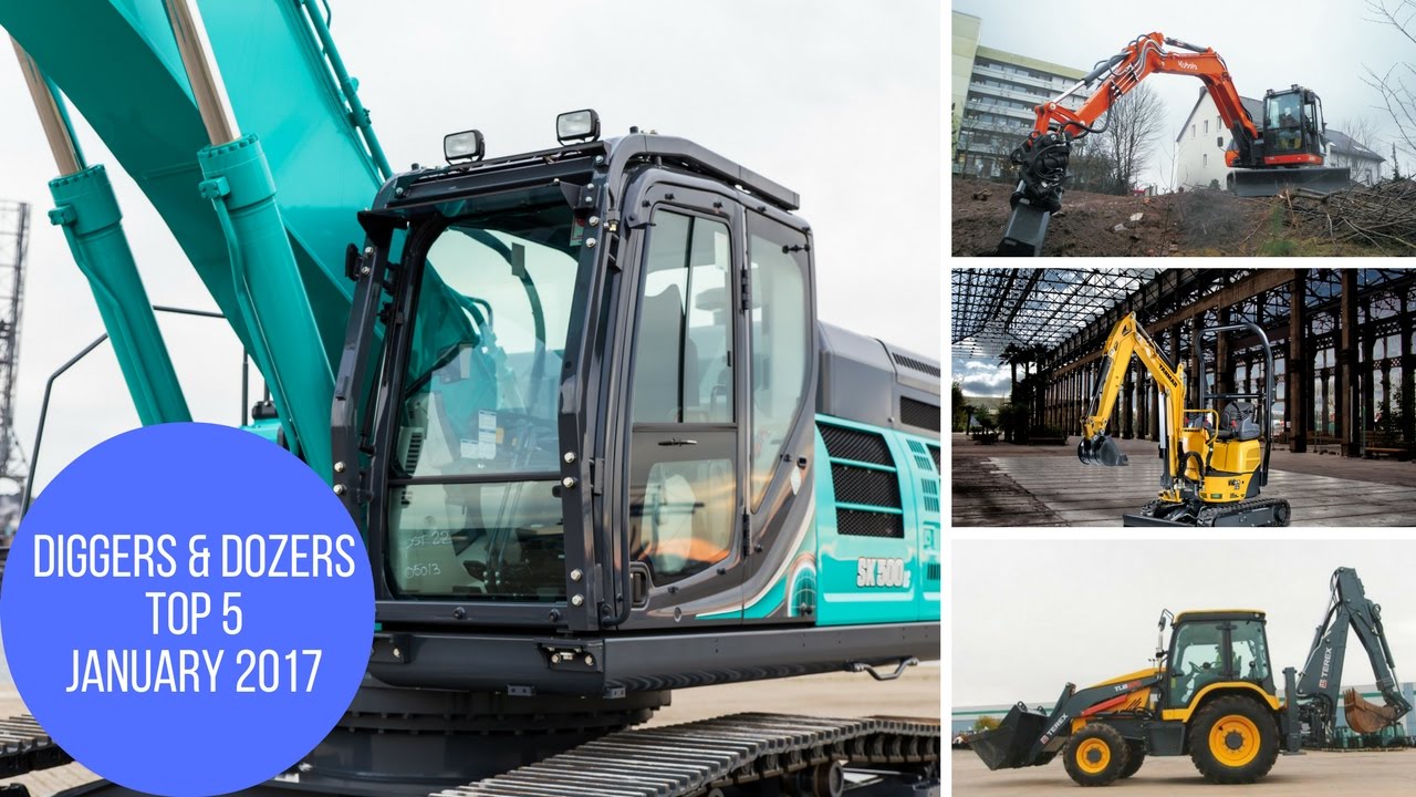 Diggers & Dozers Top 5 - Comeback Special - YouTube