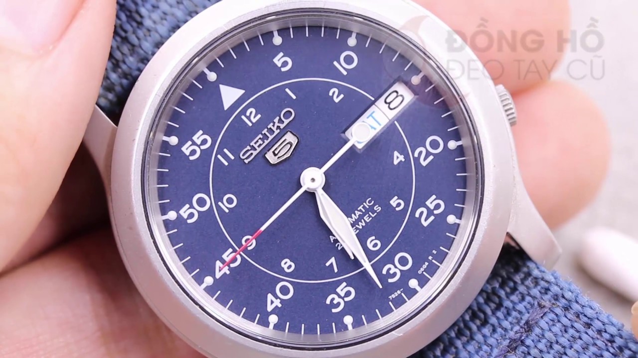 Đồng hồ SEIKO 5 SNK807 bản máy malaysia tình trạng còn tốt đã thay kính ...