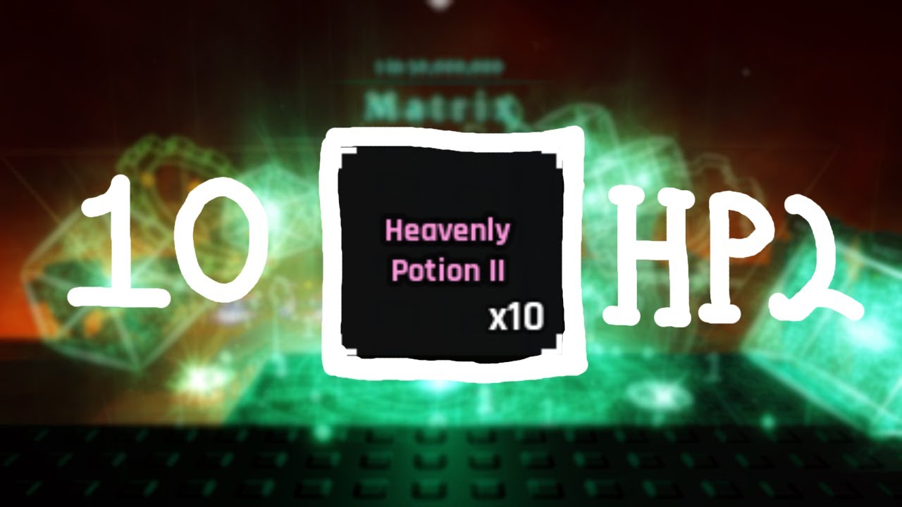 USING 10 HEAVENLY POTIONS 2 IN HELL BIOME (SOL'S RNG) - YouTube