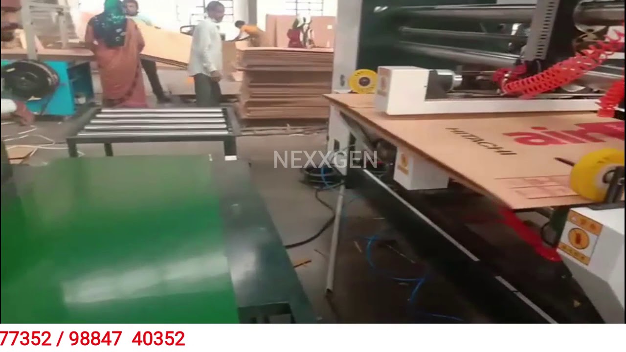 Double joint stitching machine successfully installed in Ahmedabad ...
