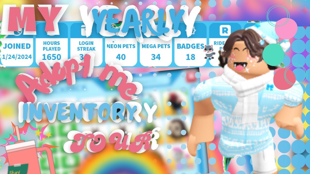 ADOPT ME INVENTORY TOUR 2024-2025! *rich!?!*🤑😏 - YouTube