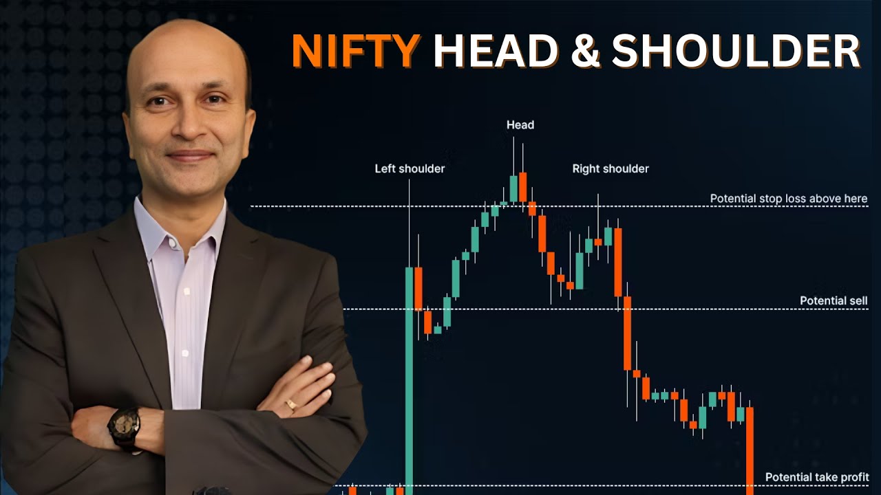 Nifty Head & Shoulder Target 25500 Will it Achieve? - YouTube
