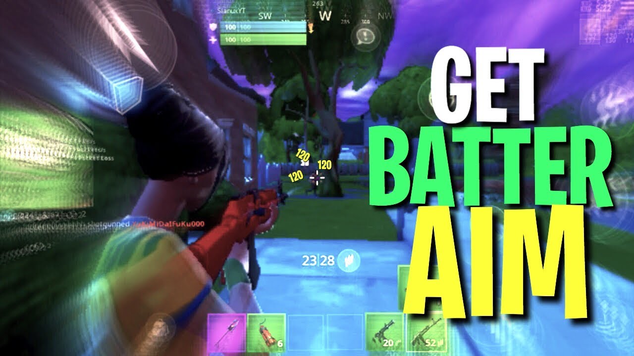 How to Get Better Aim in Fortnite Mobile! Android & Ios! - YouTube
