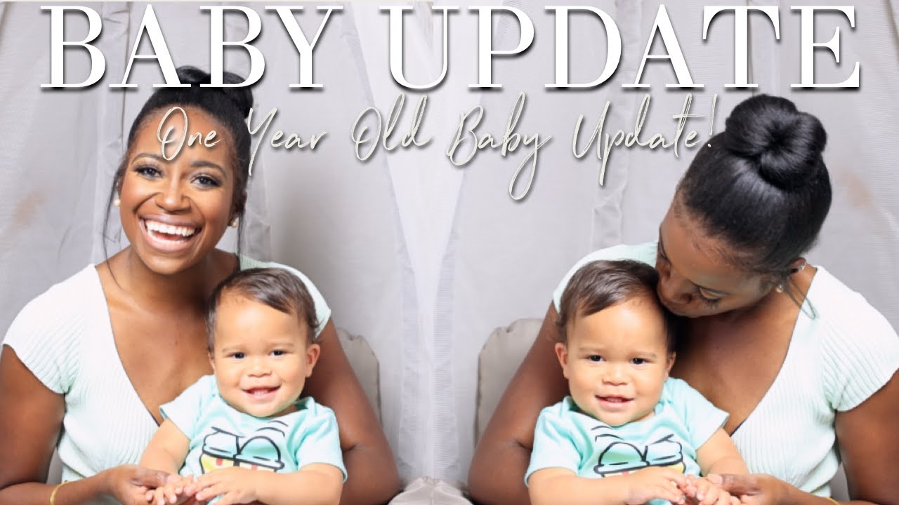 One Year Old Baby Update! // Breastfeeding Goals, 12 Month Old Baby ...