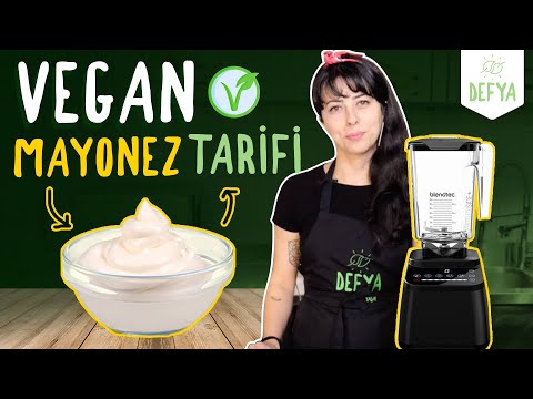 Evde Kolayca Yapabileceğiniz Sağlıklı Vegan Mayonez  | Ceyda Artun İle Sağlıklı Yemek Tarifleri