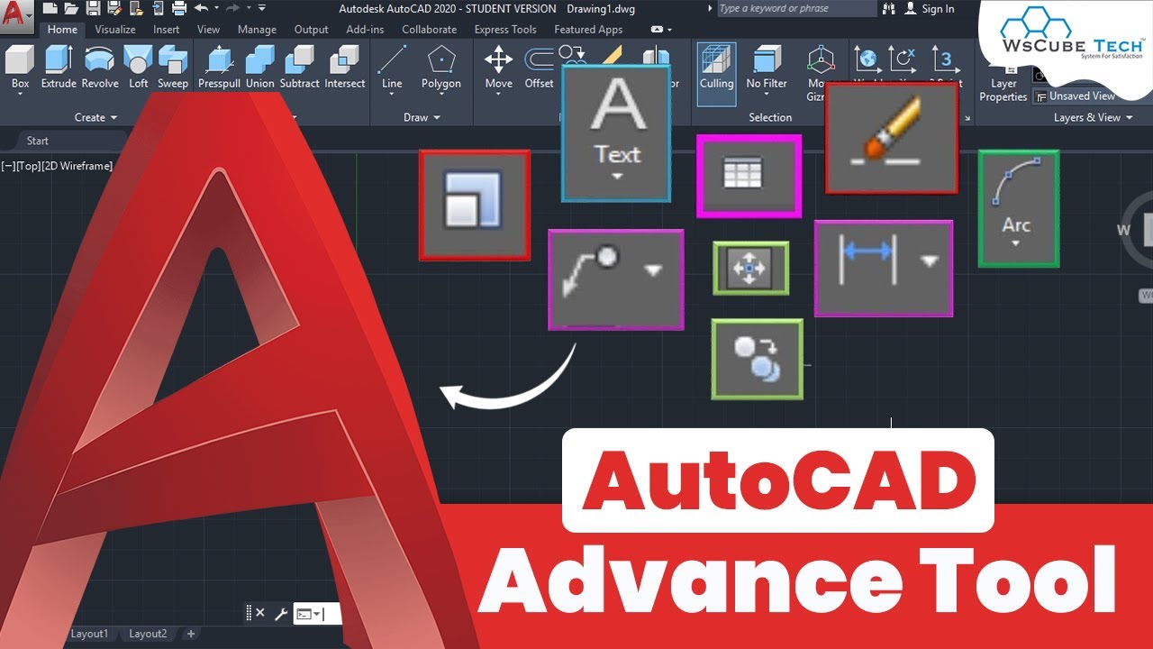 Autocad Tutorial Autocad Advance Tool Complete Video Hindi Youtube