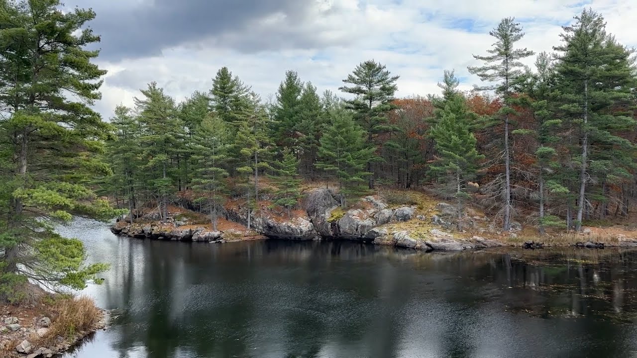 The Silence Of Fall - Hiking Depot Lakes Conservation Area - YouTube