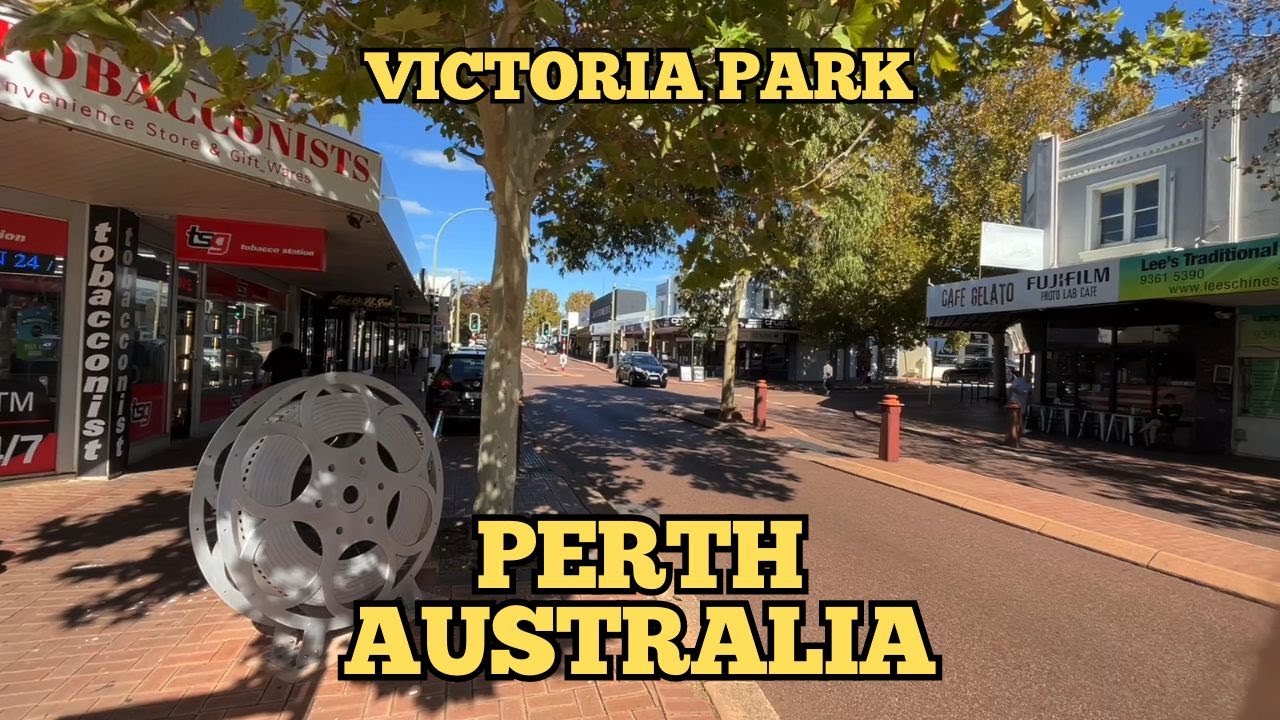 Exploring Perth Australia: City Walking Tour of Victoria Park 2023 ...